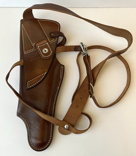 Vintage THOMPSON CENTER ARMS Leather Shoulder Holster & Harness ...