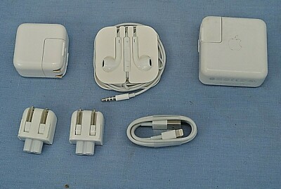APPLE EARPHONES, POWER ADAPTORS AND CORD, A1357, IPOD ADAPTOR A1003 | eBay