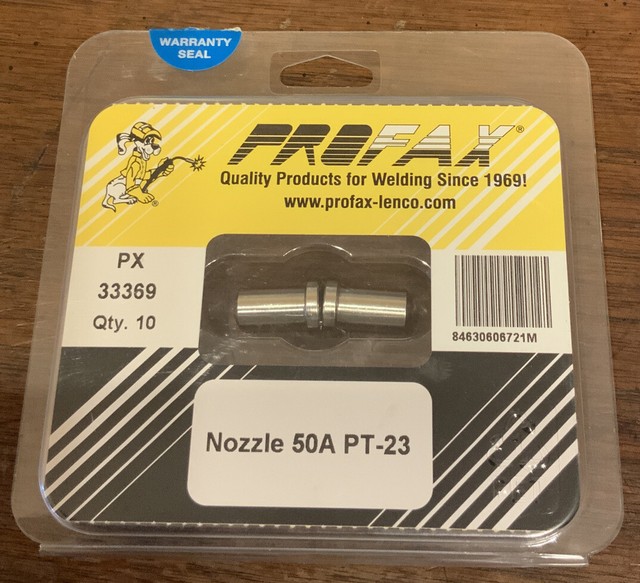 Profax 33369 Nozzle 50 A PT-23 PACK OF 5 for sale online | eBay