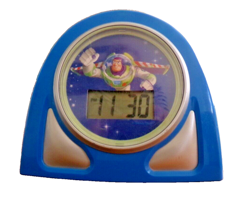 CLOCK Toy Story and Beyond; Buzz Lightyear Alarm Clock pre-owned Disney ...