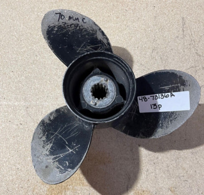 MERCURY 10 3/8 x 13 ALUMINUM PROPELLER #48-73136-13 | eBay