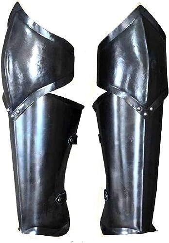 Medieval Leg Larp Greaves Duelist Armor Larp Reenactment Steel Cosplay ...
