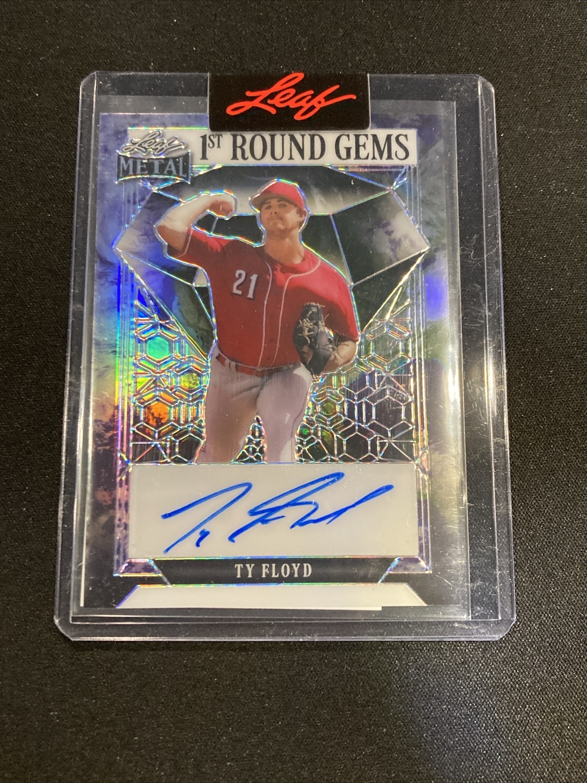 Ty Floyd 2023 Leaf Metal Baseball Prospect Rookie Auto #/1 Proof | eBay