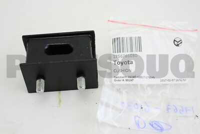 1756761030 Genuine Toyota CUSHION, EXHAUST PIPE CENTER, CENTER 17567 ...