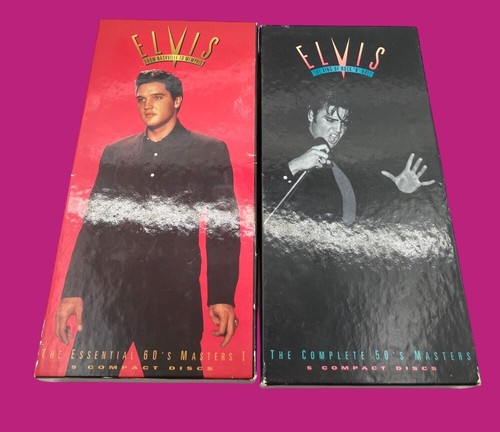 Elvis Presley The Essential 50s & Complete 60s Masters 5-CD Box Sets w ...