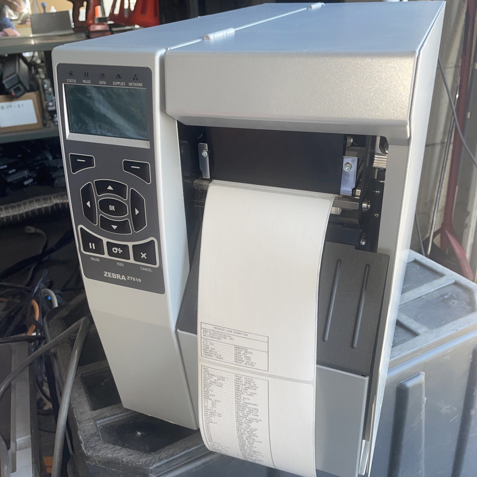 Zebra ZT510-203dpi LAN USB Serial Printer with bluetooth | eBay