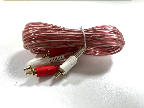 RCA Cable Car Audio Amp Amplifier High Quality Phono Plug Lead Cable 3m ...
