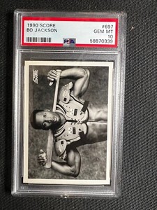 Bo Jackson 1990 Score #697 Base Price Guide - Sports Card Investor