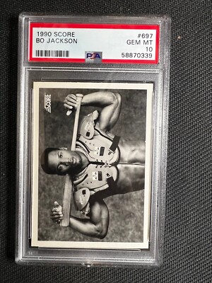 1990 SCORE BO JACKSON #697 PSA 10 | eBay