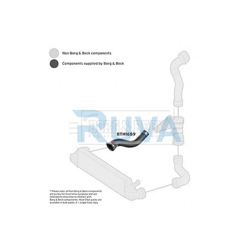 Fits Mercedes C-Class 2007-2009 2.1 CDi Ruva Turbo Hose 2045281882 ...