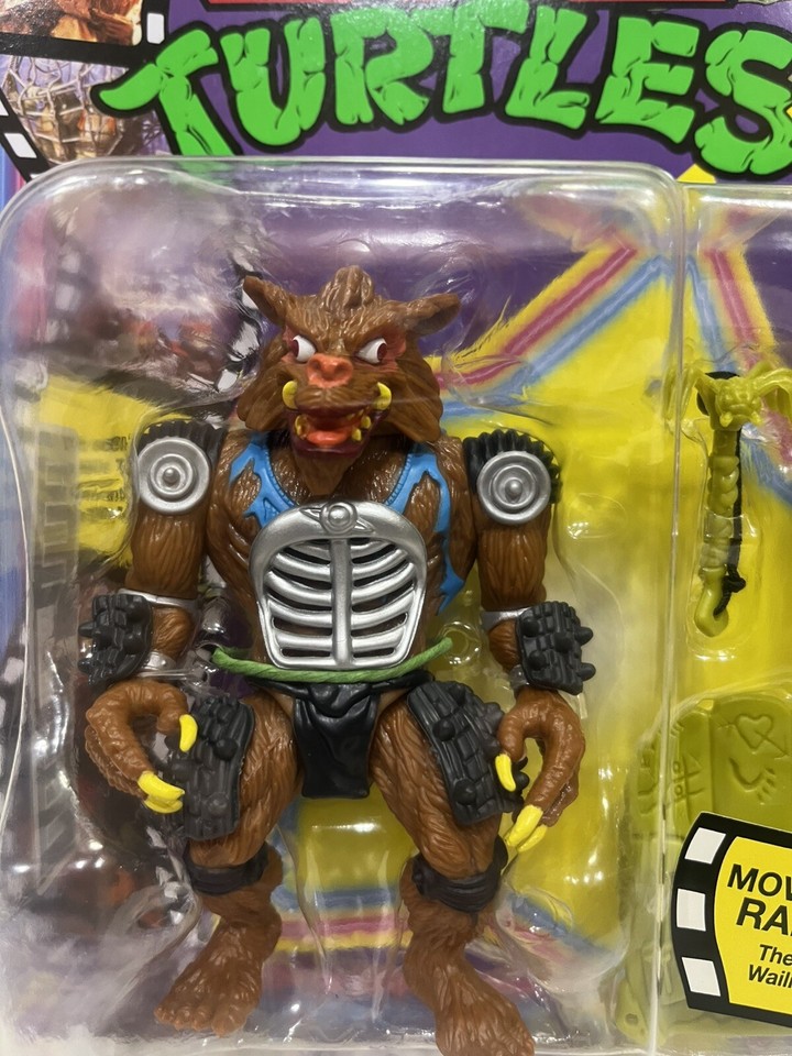 TEENAGE MUTANT NINJA TURTLES MOVIE STAR RAHZAR FIGURE TMNT PLAYMATES ...