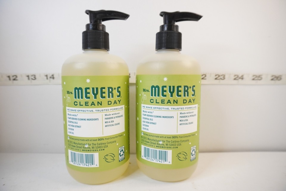 Pack of 2x Mrs. Meyers Clean Day Liquid Hand Soap, Iowa Pine, 12.5 Oz ...