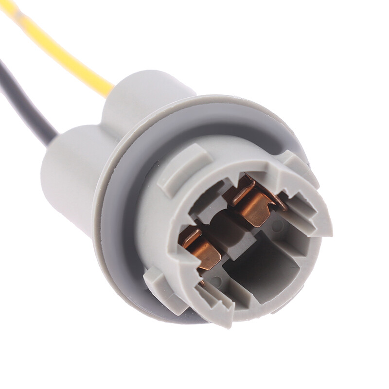 2PCS T10 T13 T15 Soft Bulb Holder Adapters Cable LED Bulb Connector ...