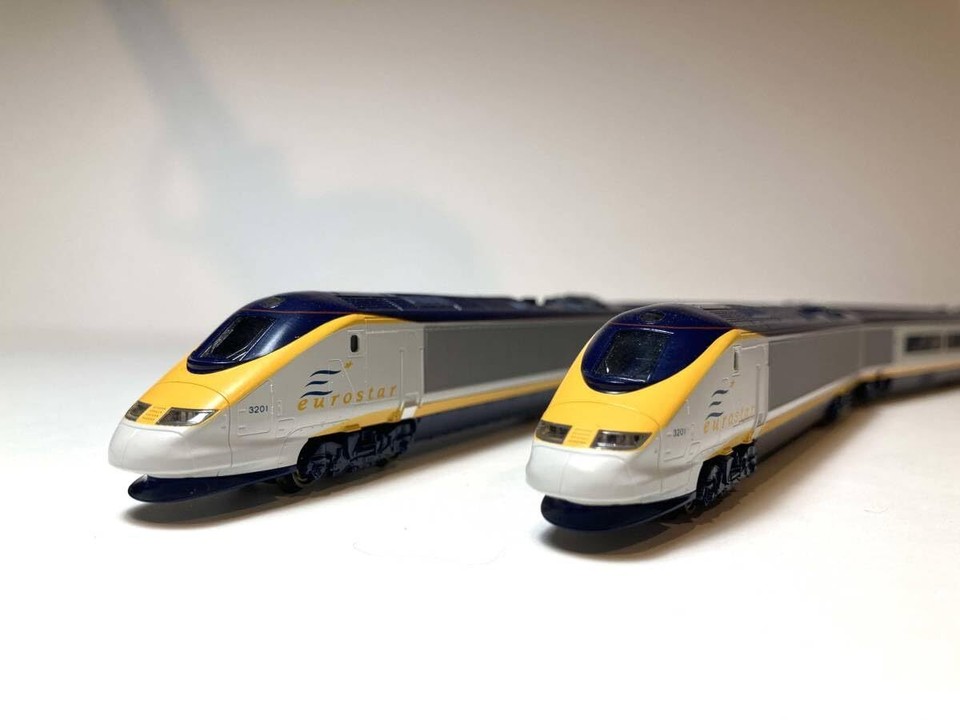 KATO N Scale 10-327 Eurostar Basic 8-Car Set Model Train N Gauge Japan ...