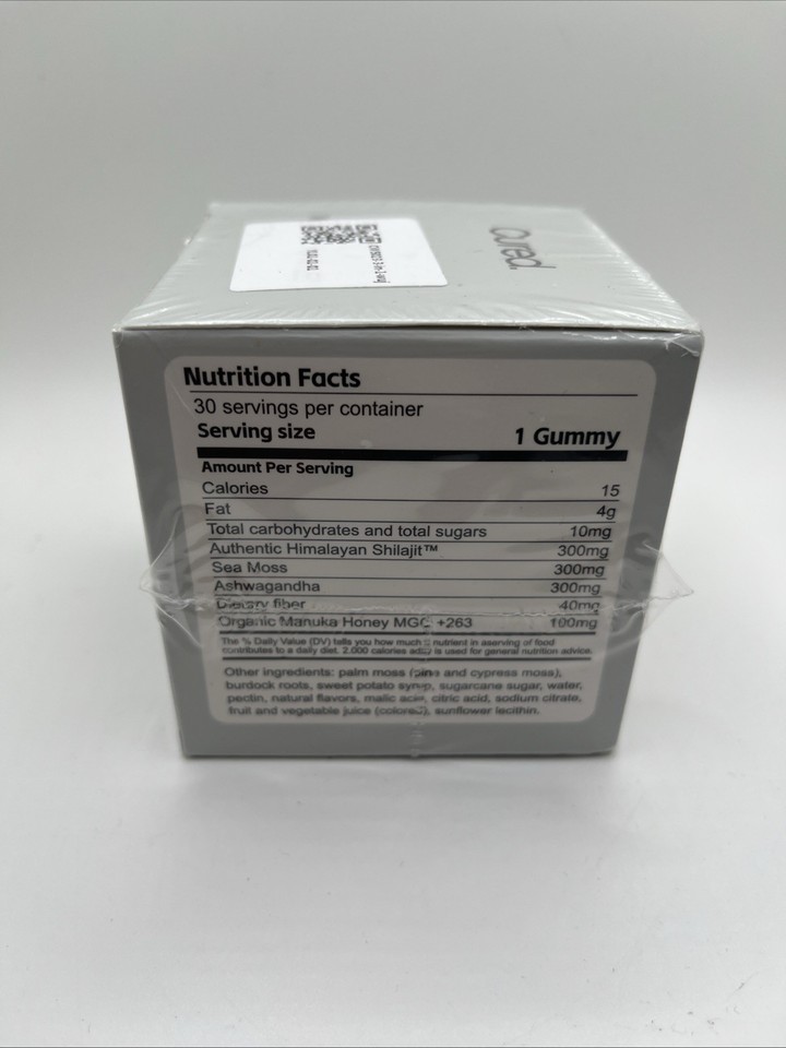 Cured 3 in 1 Gummies Cured Shilajit, Sea Moss, Ashwagandha Gummies Exp ...