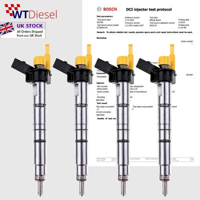 X4 Bosch 0445116024 13537805428 | BMW Series 1 3 5 7 X5 X6 Injector ...