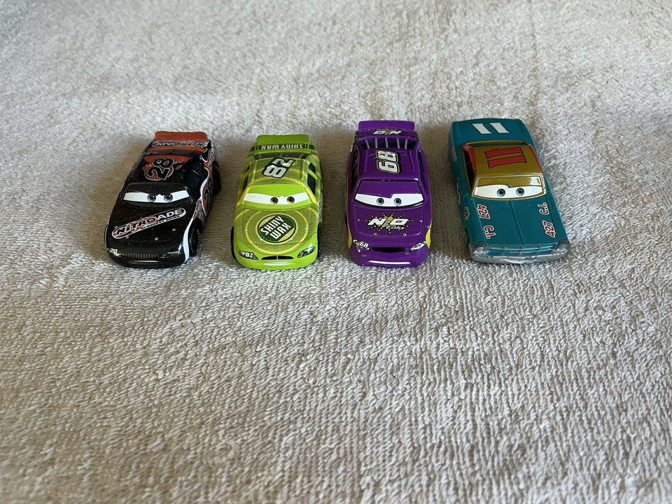 Disney Pixar Cars Lot Rare Piston Cup Racers/Race Officials & Clutch ...