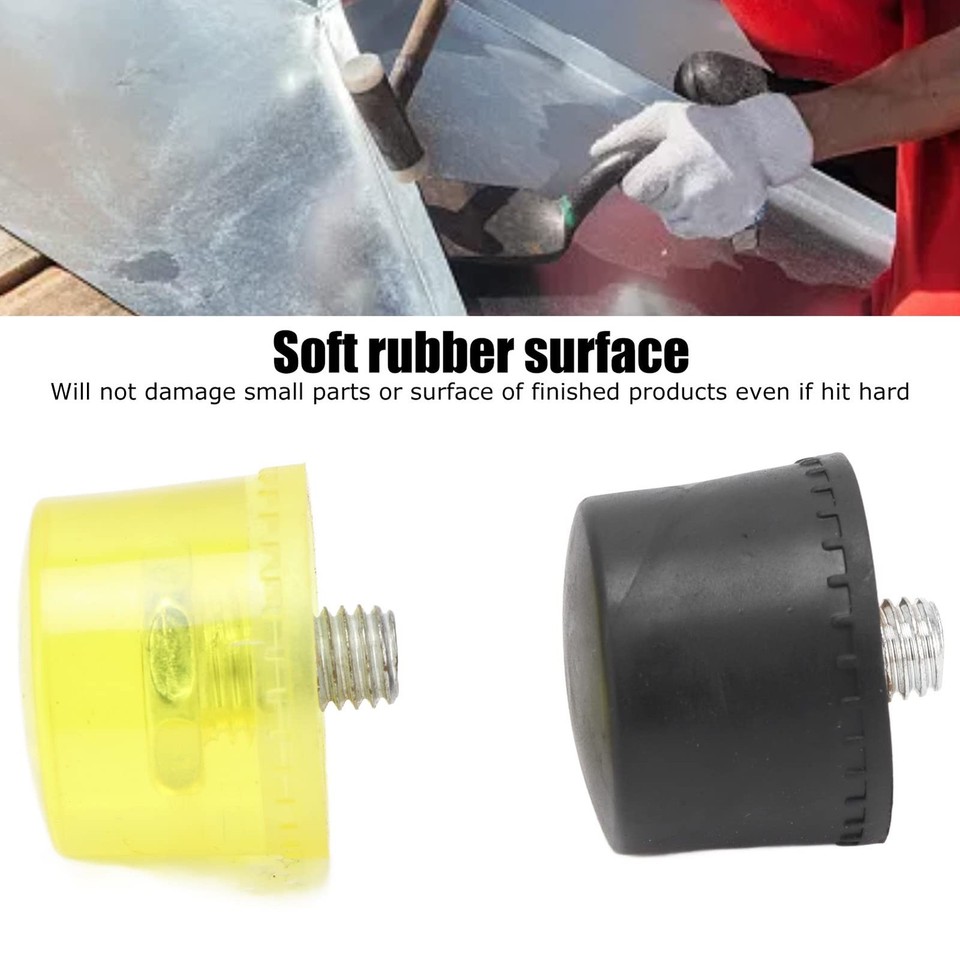 Rubber Mallet Set Nupla Hammer Tips Rubber Striking Head Hammer ...