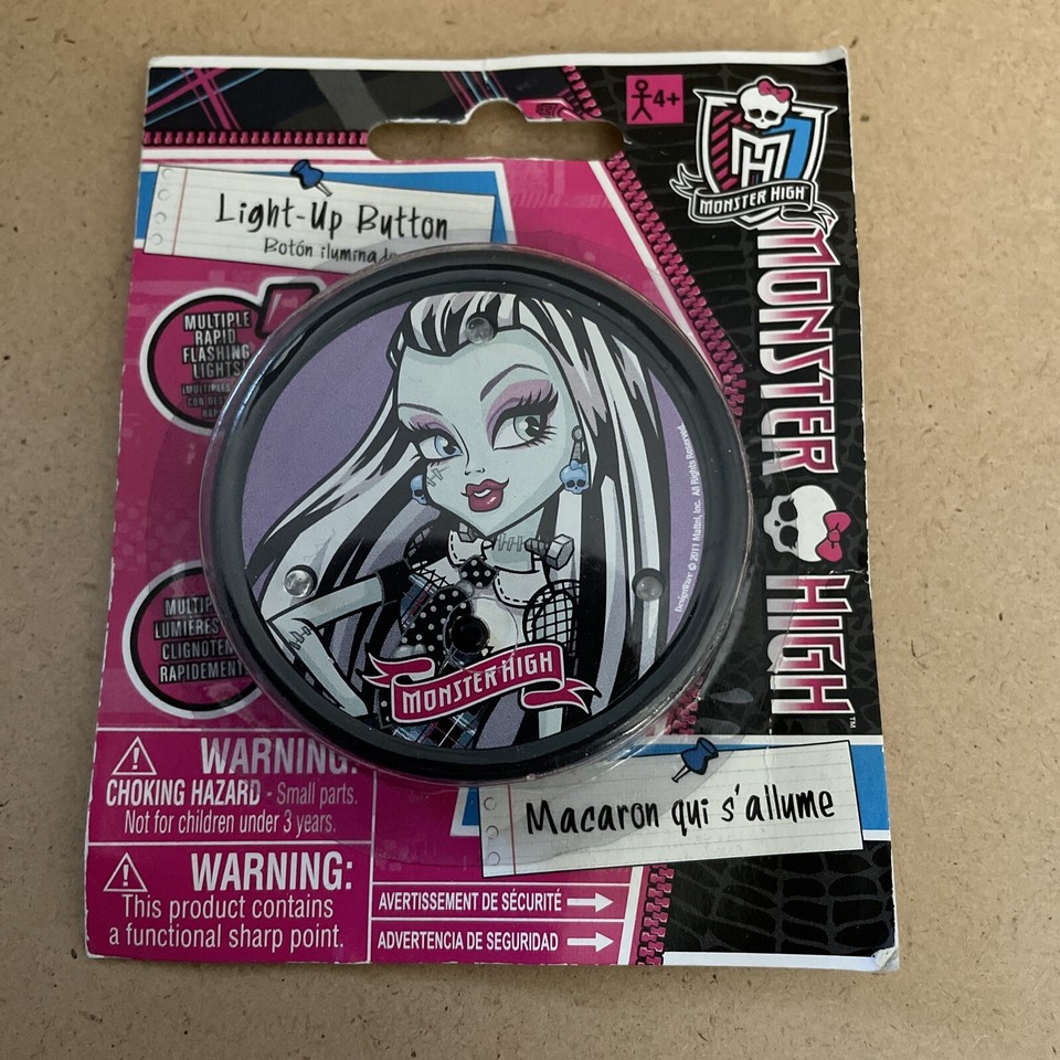 Monster High Party Supplies Light-up Button Pin New | eBay