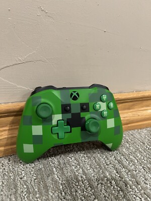 Xbox One Wireless Controller (Limited Edition Minecraft Creeper ...