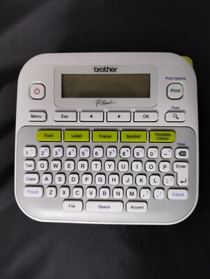 Brother P-Touch PT-D210 Handheld Label Maker Works Fast Shipping | eBay
