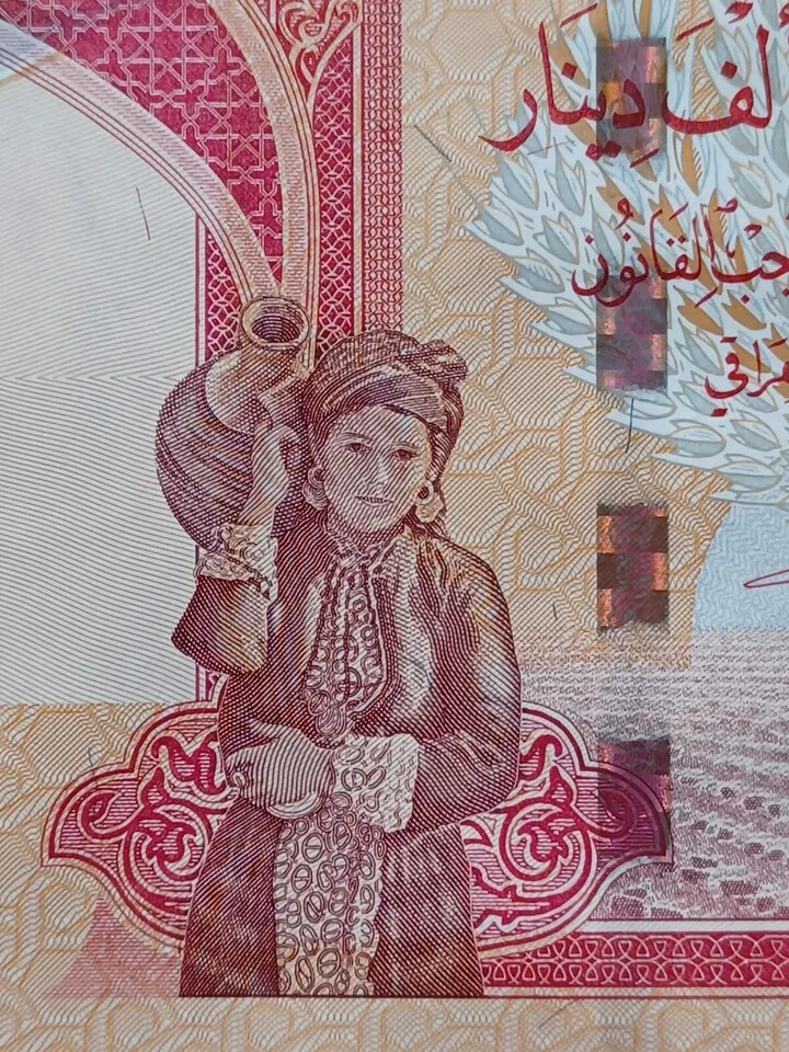 NEW IRAQI DINAR 100,000 1/10 Million 4 x 25,000 Iraq Money Banknotes ...