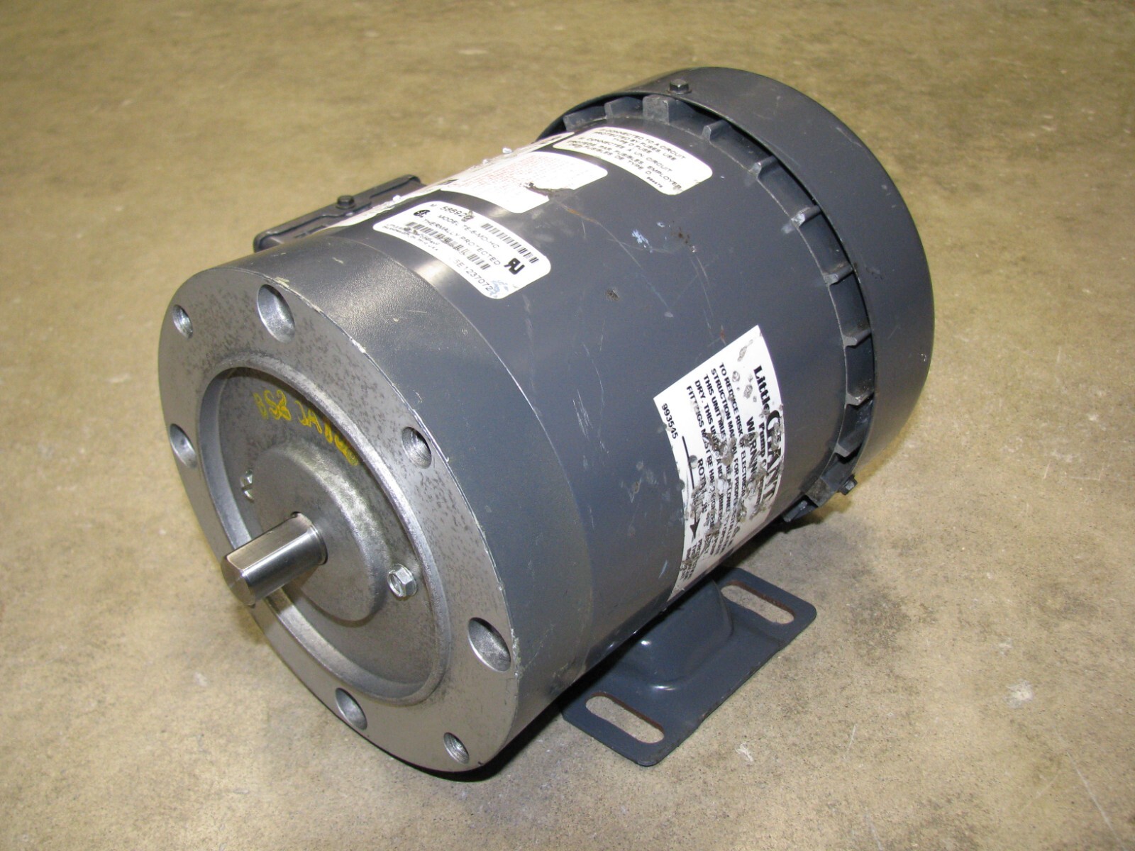 EMERSON Electric Motor 1/2hp 3450rpm 115v 1phase 79351 | eBay