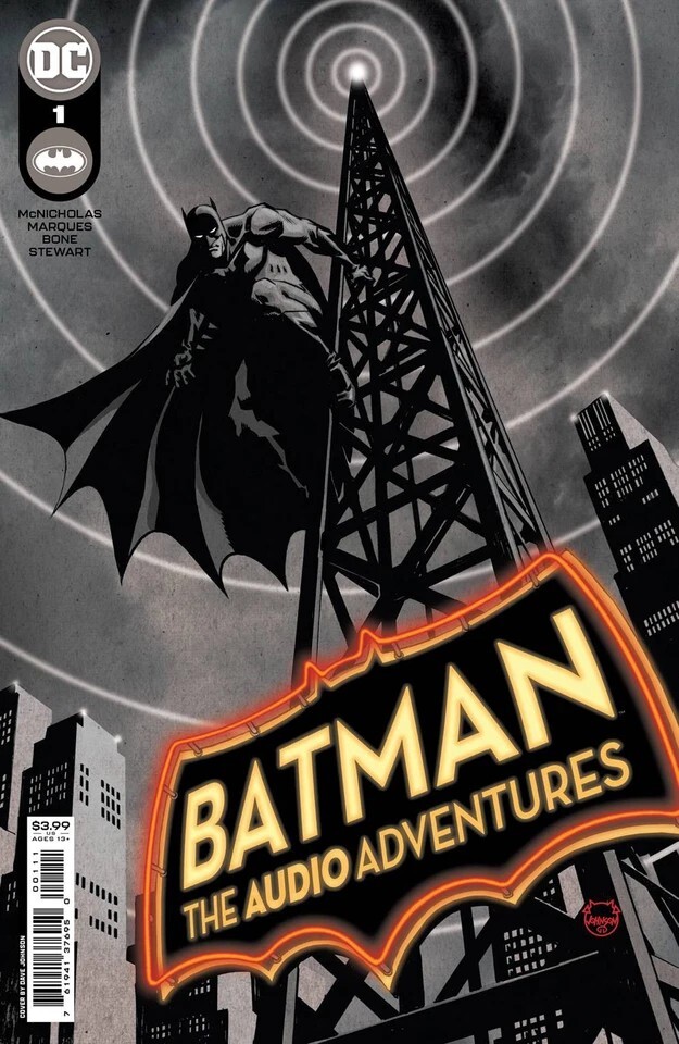 Batman Comic 1 Audio Adventures First Print Cover A Johnson 2022 ...