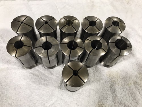 Hardinge 2J Collet Lot 11 Pc Rivett Monarch Set Lathe Chuck 1/8 3/16 1/4 3/8 1/2 | eBay