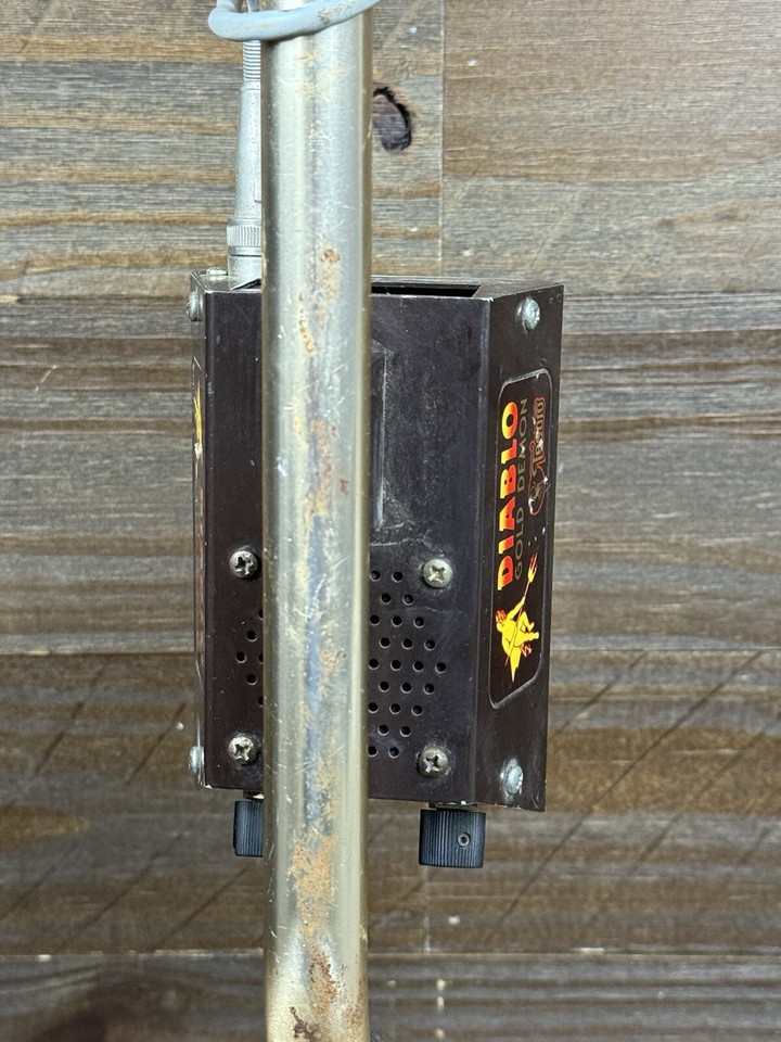 Rare Tesoro Concentric Diablo Gold Demon Metal Detector | Elliptical ...