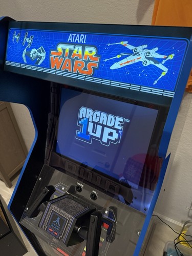 Star Wars Arcade1UP Cabinet Games with riser and Star Wars Stool Gen#1 ...