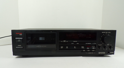 TASCAM 103 CASSETTE DECK PLAYER TESTED & WORKING | eBay