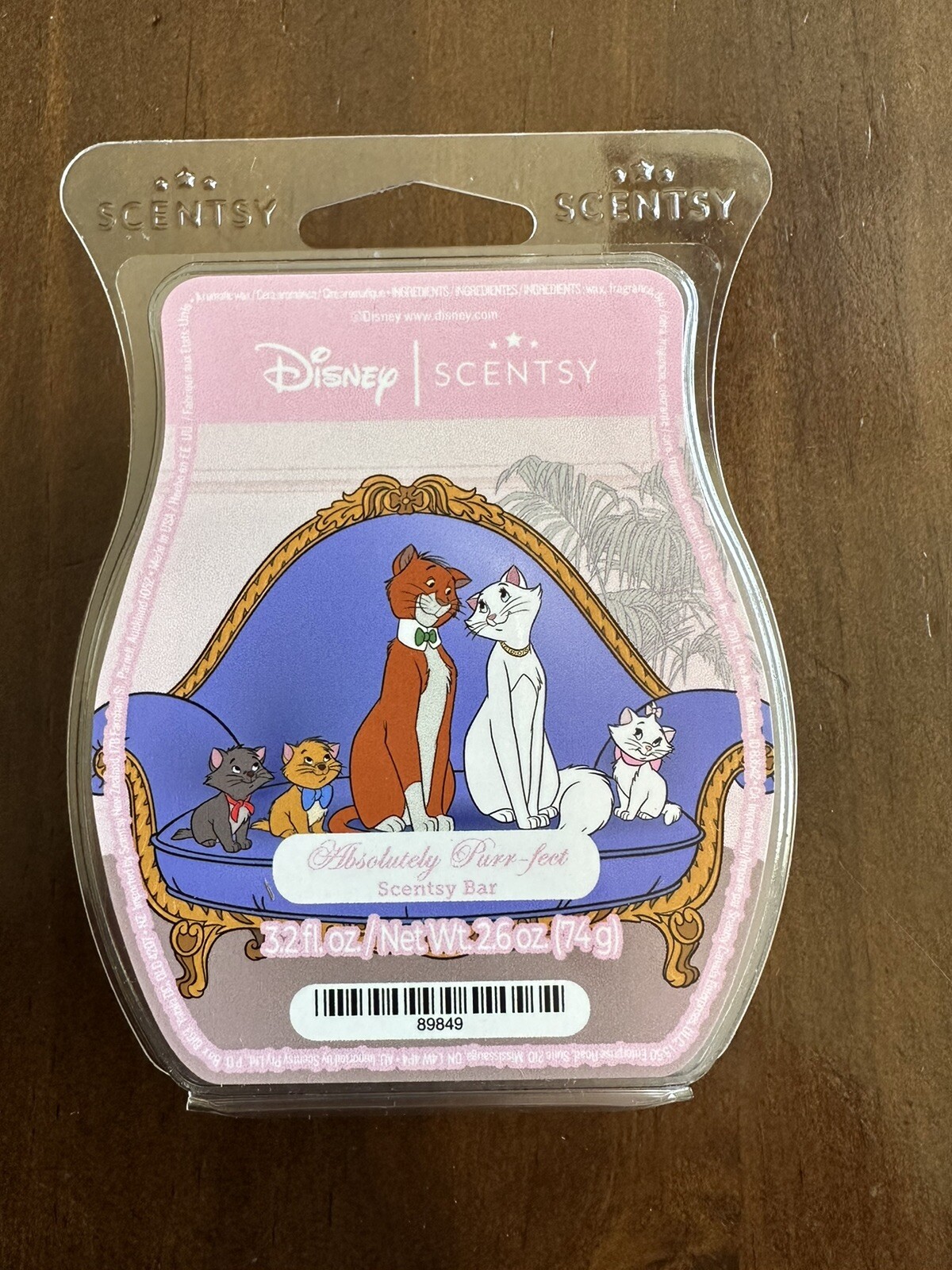 Scentsy Wax Bar DISNEY Aristocats New Absolutely Purr Fect | eBay