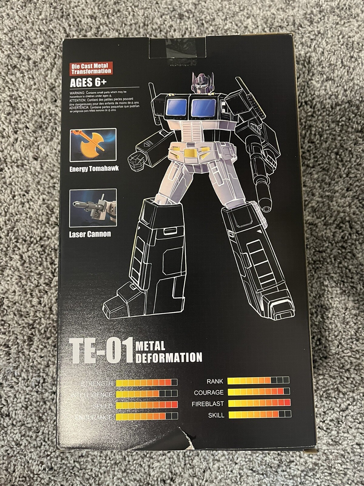 Transform Element TE-01 Masterpiece Scale Optimus Prime 🇺🇸 Seller