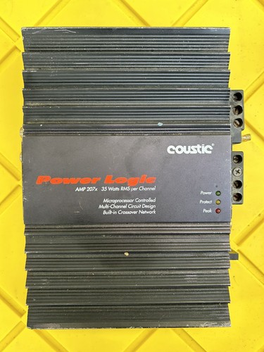Coustic Power Logic AMP 207x 35 watts RMS Amplifier As/Is | eBay