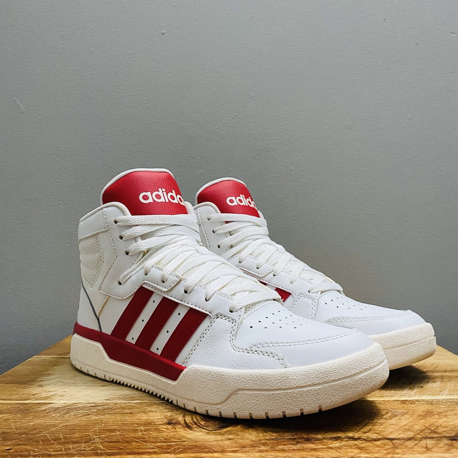 Adidas Entrap Mid EG4310 Men’s Athletic Shoes Sneaker… - Gem