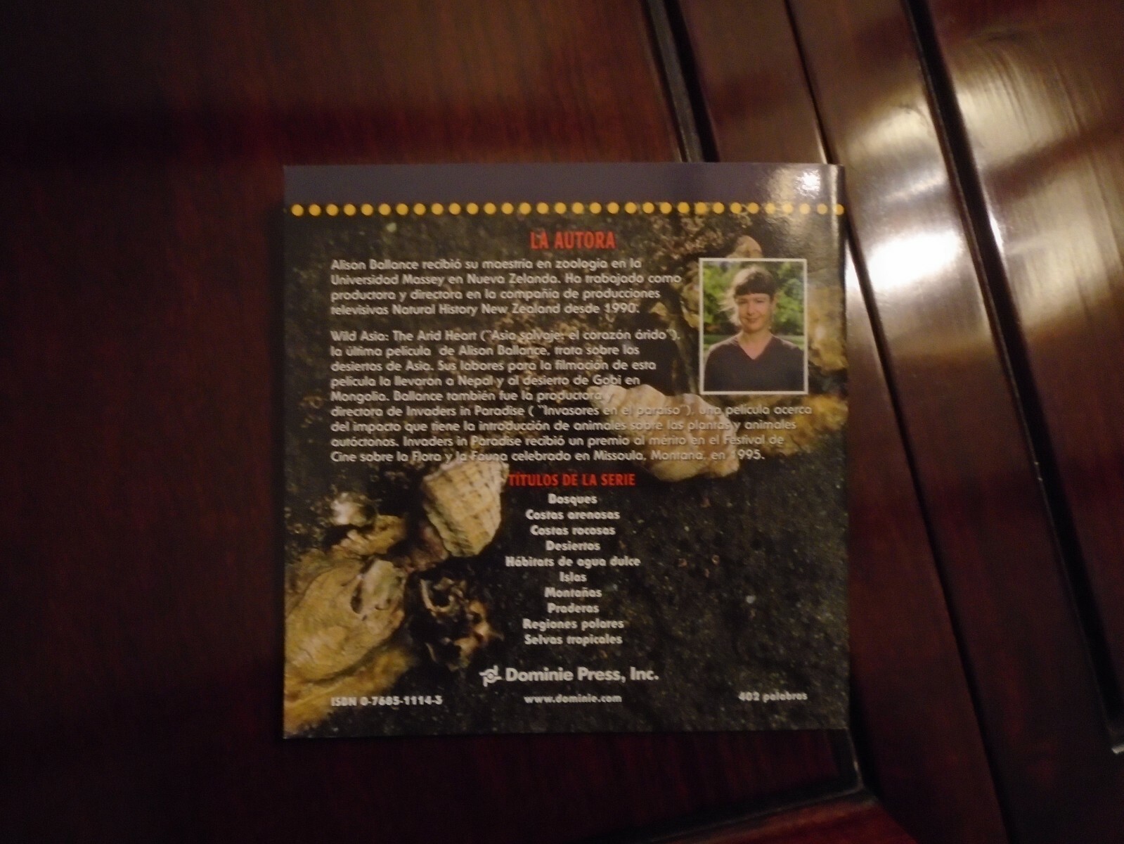 LOT OF 5 Books: Habitats Del Mundo by Alison Ballance (Spanish Ed ...