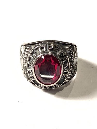Cooperstown Hall Of Fame Ruby Ring Sz 9 | eBay