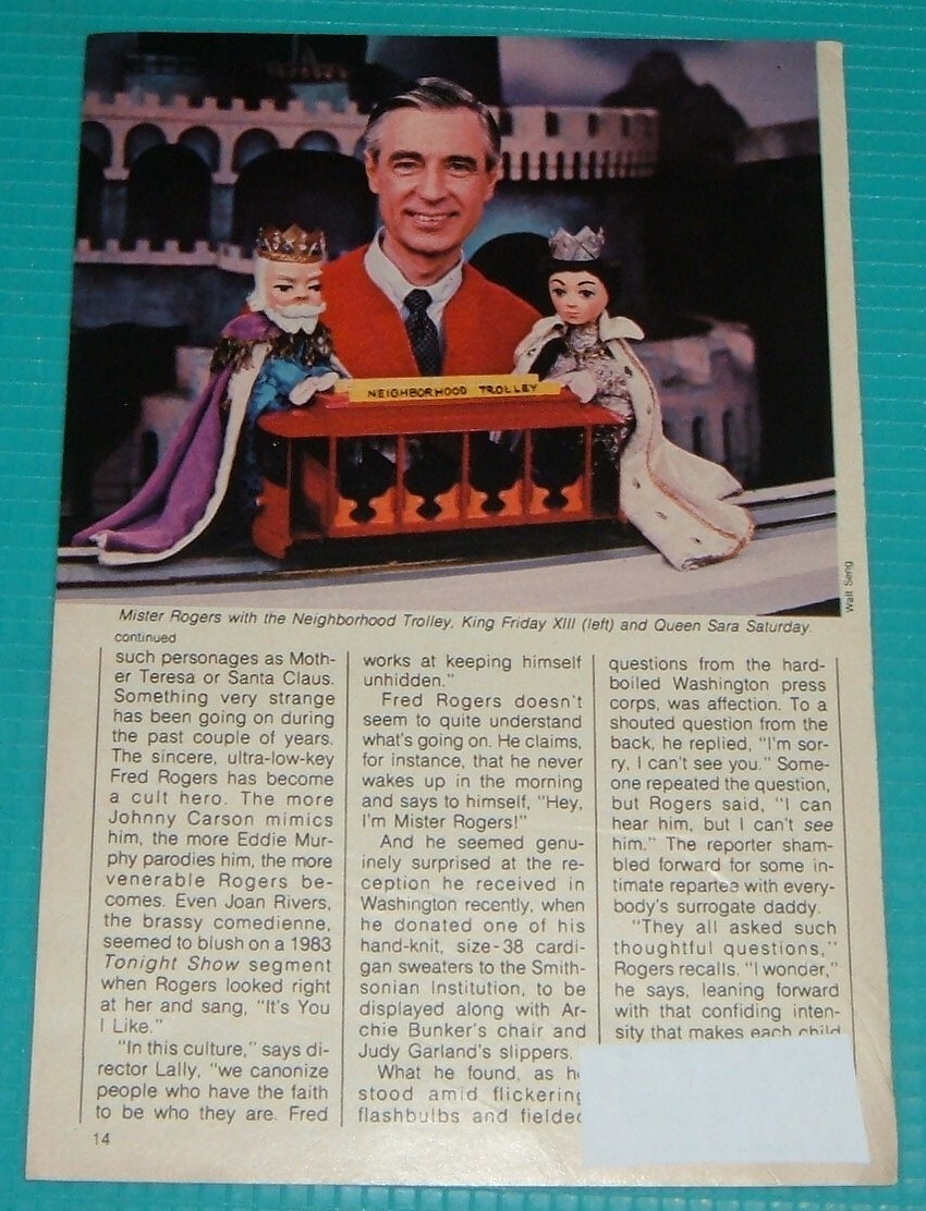 Queen Sarah Saturday Mr Rogers Mister Rogers' Neighborhood: Festival