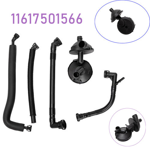 Breather Hose Kit & PCV Crankcase Vent Valve For BMW E46 X3 Z4 325Ci ...