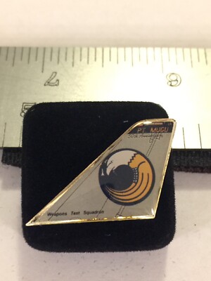 NWTS NAVAL WEAPONS TEST SQUADRON PT. MUGU TAILFIN LAPEL BADGE PIN | eBay