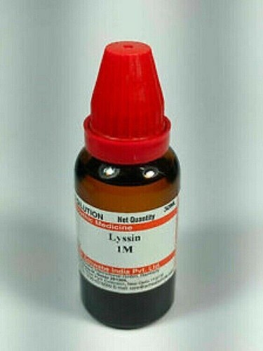 @ Dr Willmar Schwabe Lyssin 1 M Homoeopathic Medicine 30 ml j985 E585 ...