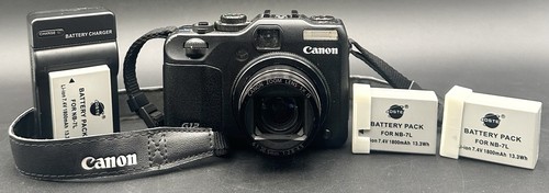 Canon Powershot G12 Digital Compact Camera w/ Canon 5x IS Zoom Lens ...