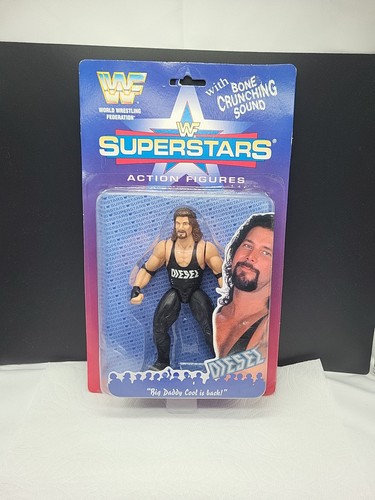 1996 Jakks WWF Diesel Superstars action figure Titansports Bone Crusher ...