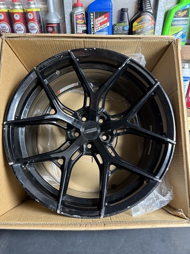 VOSSEN HF-5 Gloss Black 20x10.5 5x112 +25 Wheels Single Rim | eBay
