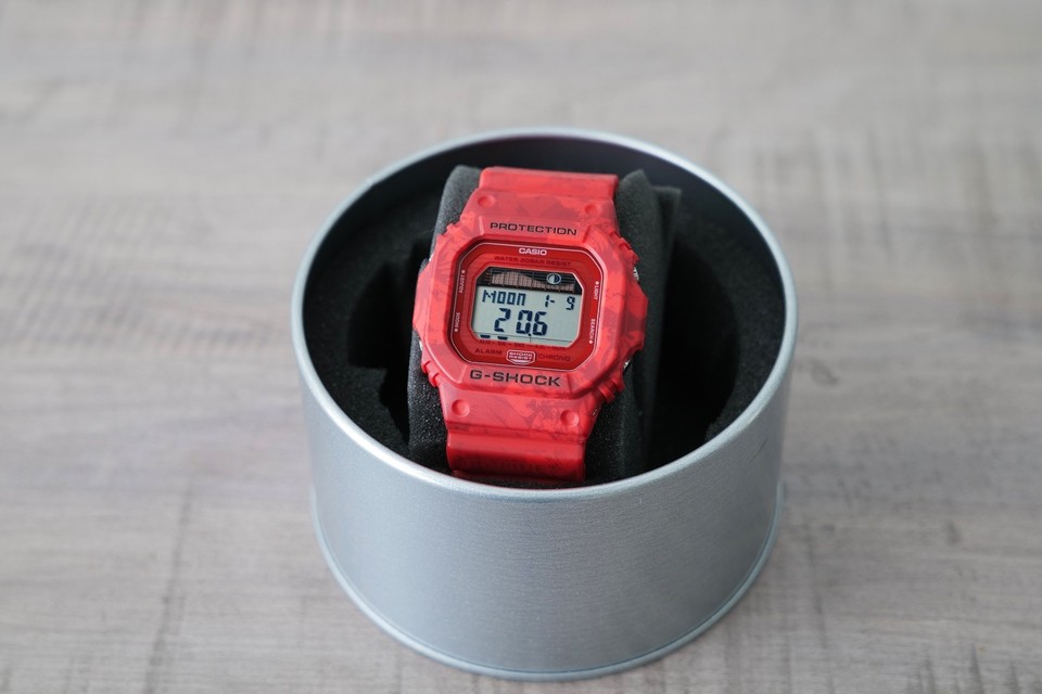Casio G-Shock Watch GLX-5600F-4 - Moon Phase - Tide Graph | eBay UK