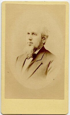 Rev. Dr. Castle , Vintage Religious CDV Photo by Cready , Strathroy ON ...
