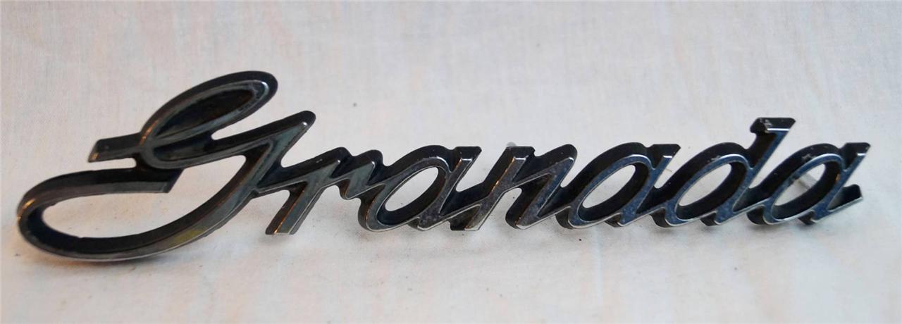 Ford Granada Name Emblem Badge D5DB-16B114-AA | eBay