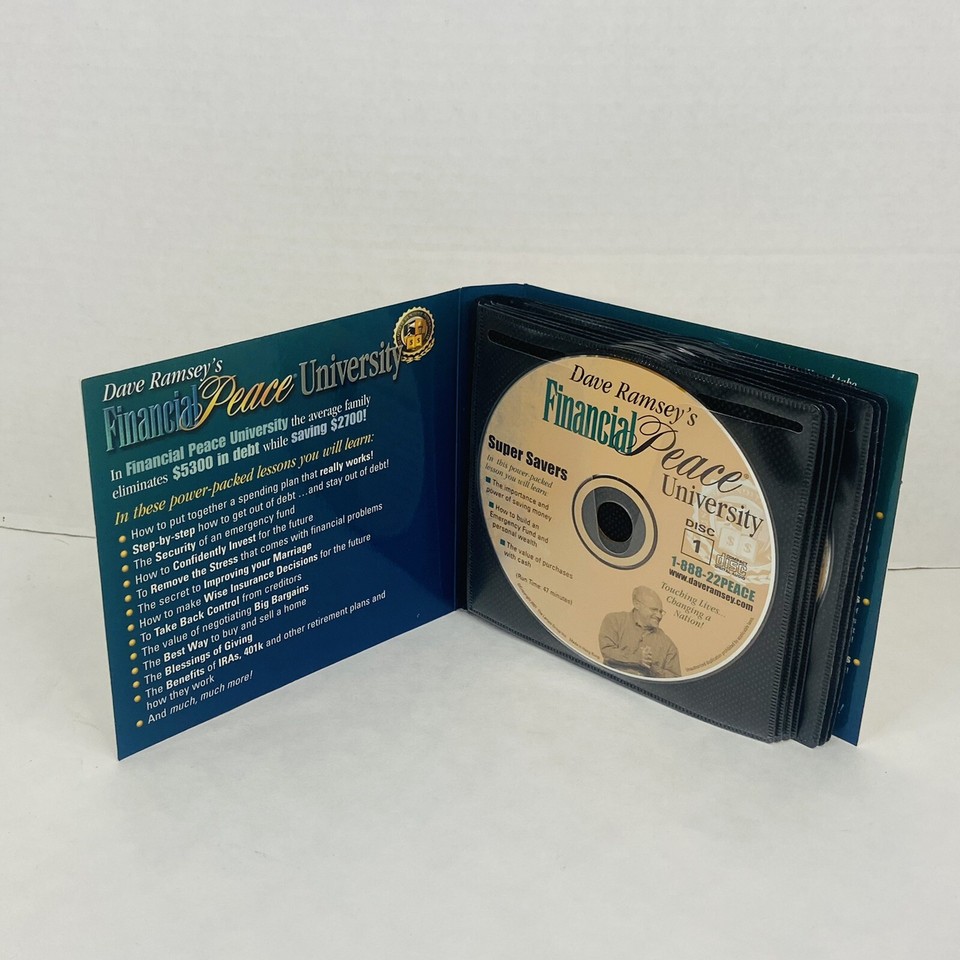 Dave Ramsey's Financial Peace University Audio 16-CD Library Set 2007 ...