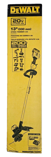 DEWALT DCST925M1 20V MAX Lithium-Ion 13" Cordless String Trimmer Kit (4 ...